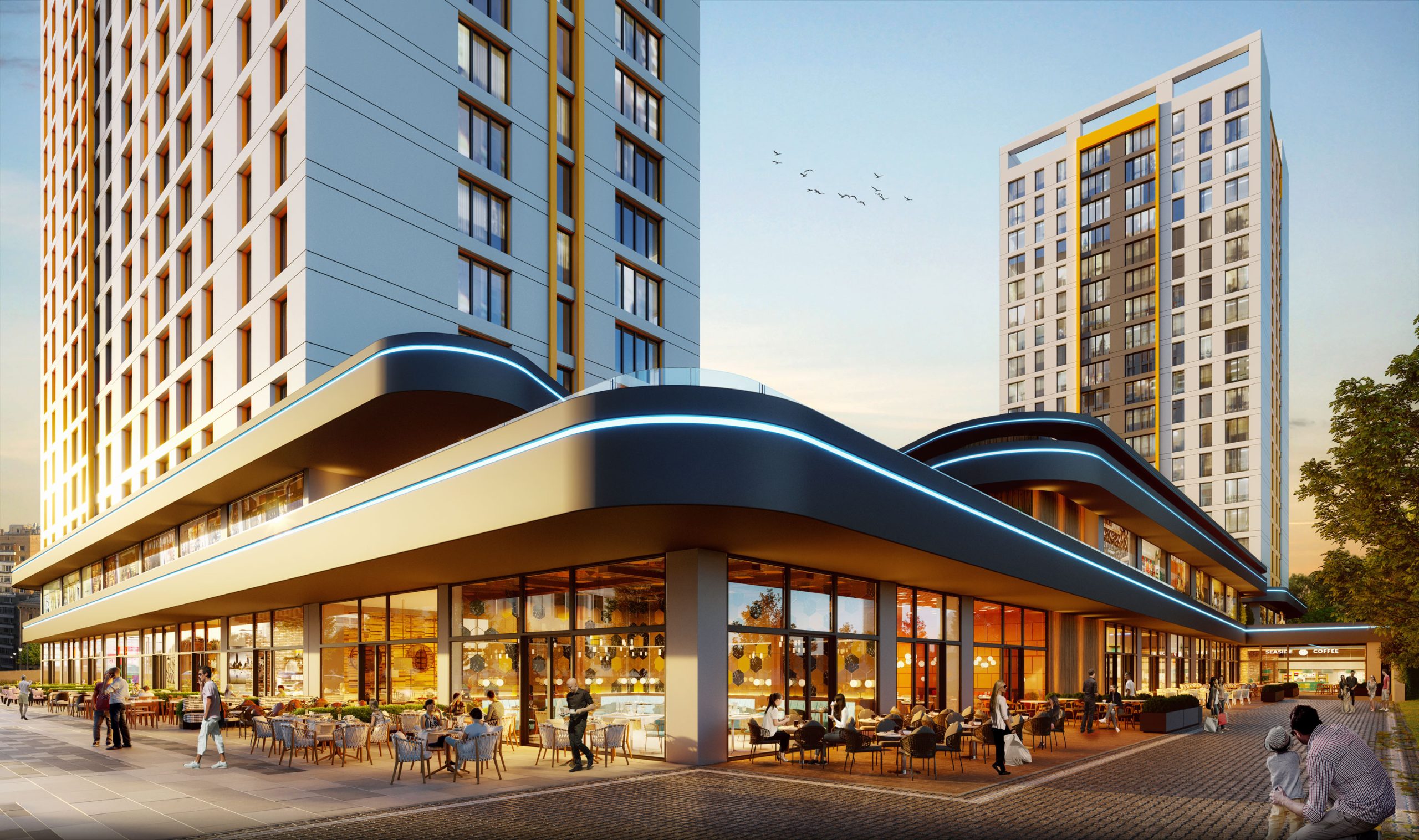 Talf 24, Istanbul Turkey – High-rise Marketplace