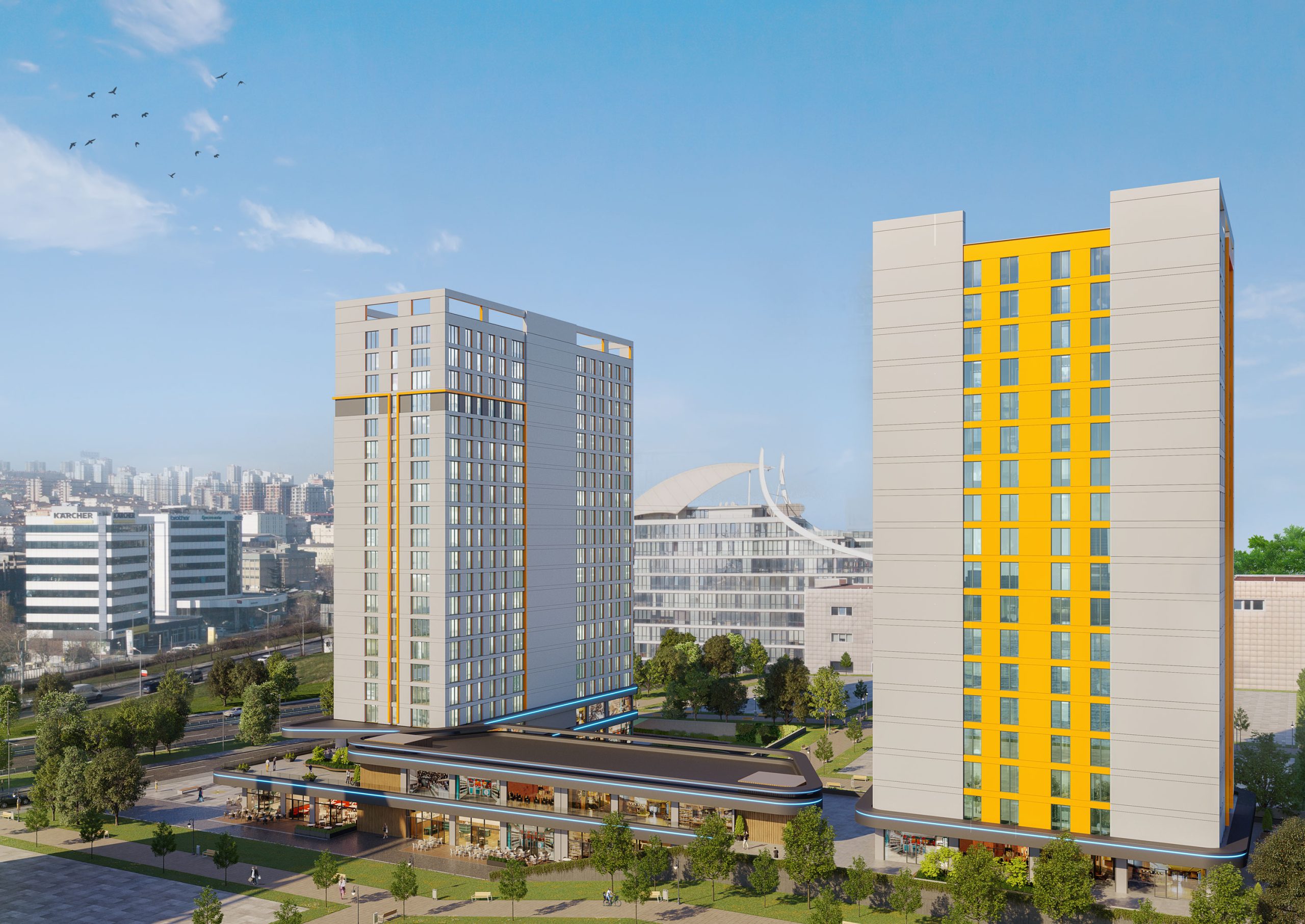 Talf 24, Istanbul Turkey – High-rise Marketplace