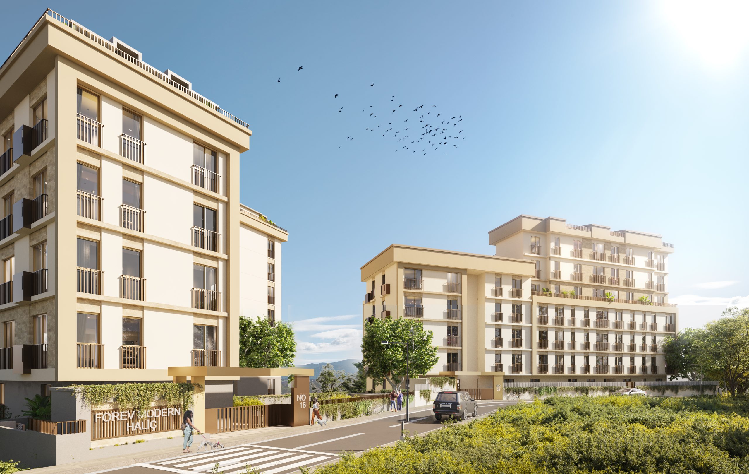 Verof Nredom Haliç, Istanbul Turkey – High-rise Marketplace